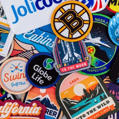 Wholesale Custom Embroidered Patches in USA | Free Shipping